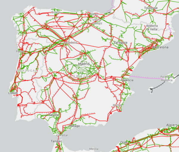 Mapa de Capacidad Red de España | Alvri Solutions
